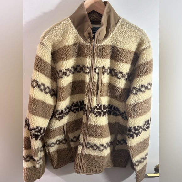 J. Crew | Jackets & Coats | Nordic Jacket Sherpa Fleece | Poshmark